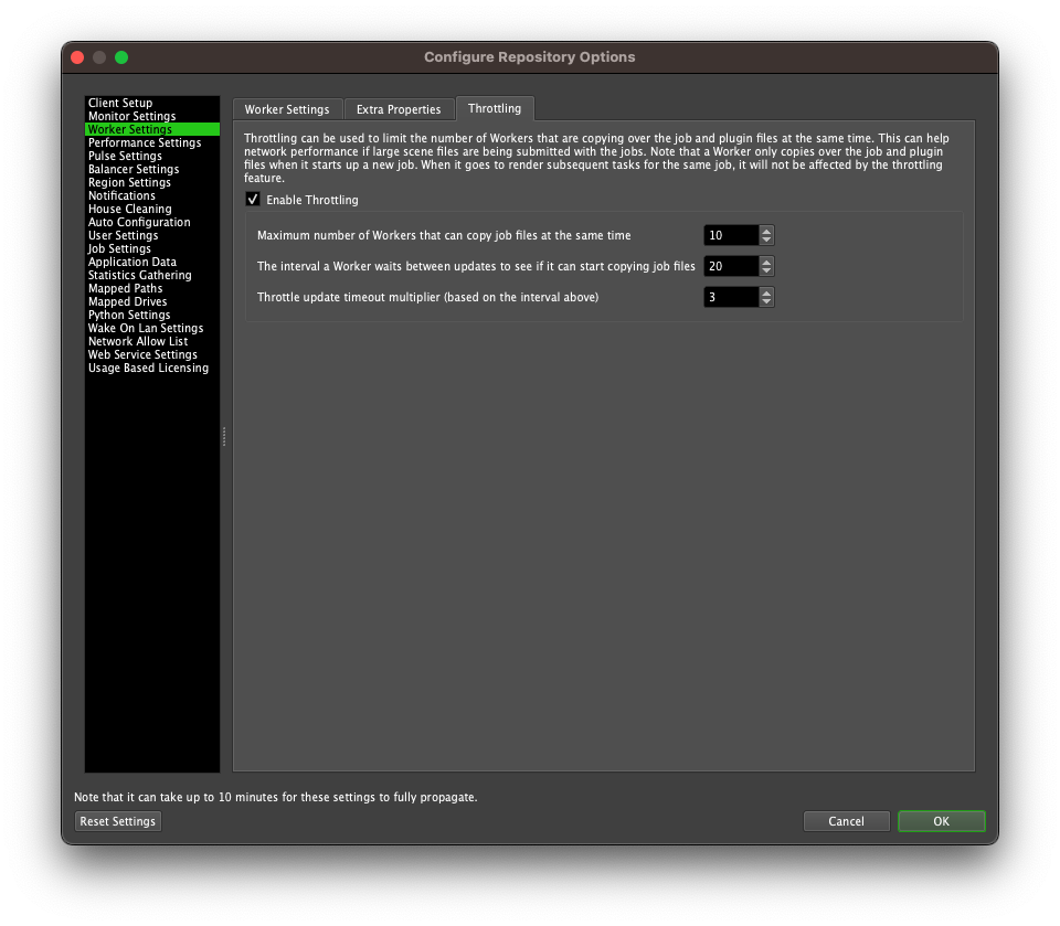 Repository Configuration — Deadline 10.3.1.4 documentation